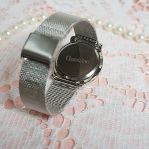 Chatelaine | Accessories | Stainless Steel Chatelaine Quartz Watch Nwt ...